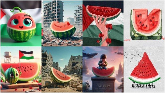 Cerita dan makna Simbol Buah Semangka, Sebagai Dukungan untuk Palestina!